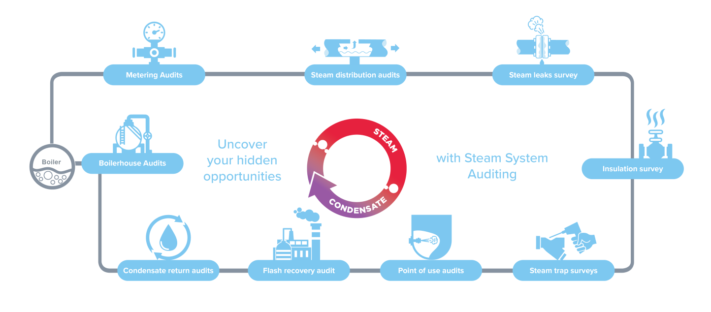 Steam System Audit | Spirax Sarco Česká